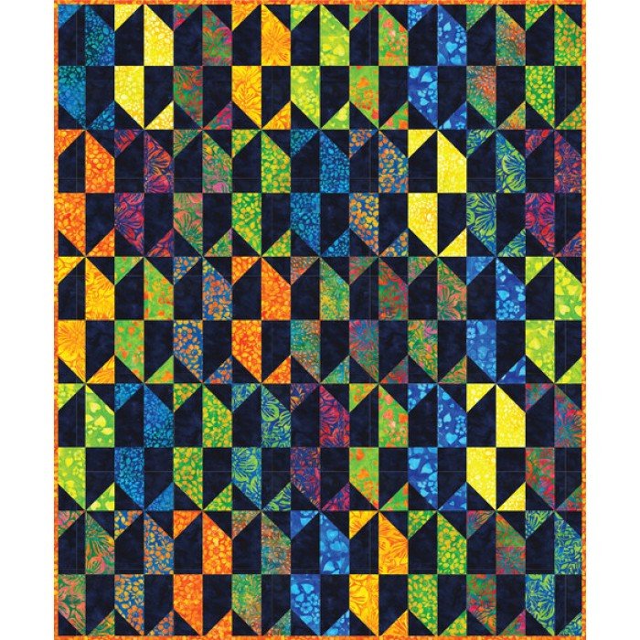 FREE Robert Kaufman Floral Fantasy Collection Collage Pattern